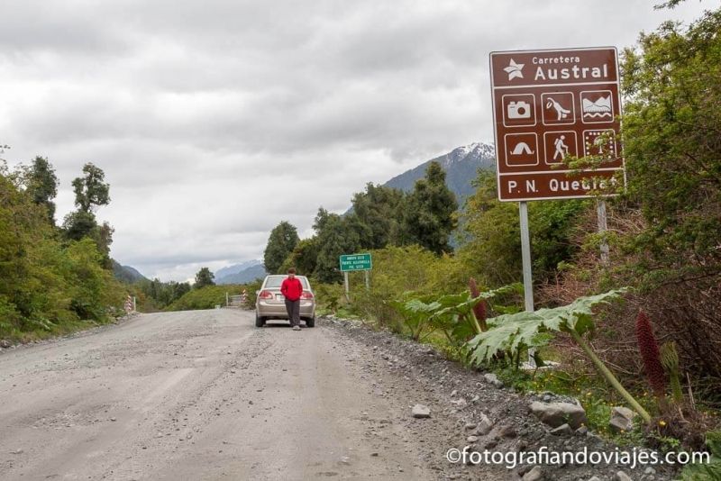 Ruta de viaje por la carretera Austral: de Chile Chico a Chaitén - FV