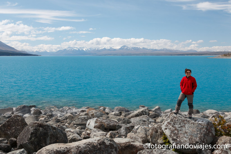 Lago Tekapo y Pukaki, dos lagos azul turquesa en Nueva Zelanda