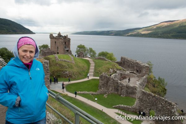 El castillo de Urquhart, en el lago Ness