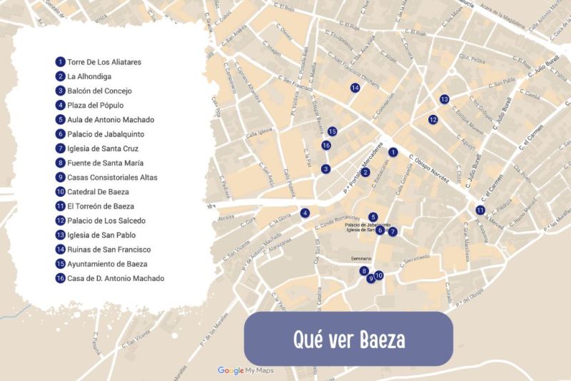 Qué ver en Baeza, un recorrido a pie