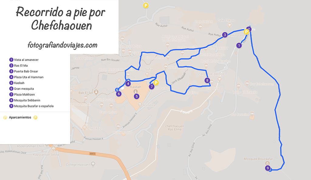 Que ver en Chefchaouen en un día, la ciudad azul de Marruecos ...