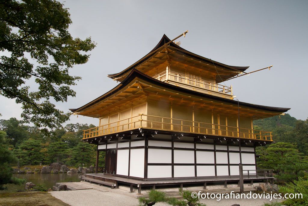 Templo Kinkakuji y Ginkakuji, pabellón de oro y plata de Kioto ...