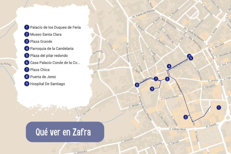 Qué ver en Zafra, recorrido por el centro medieval