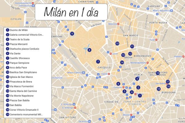 Que ver en Milán en 1 día y sus 10 imprescindibles