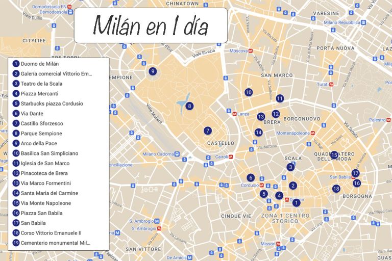 Que ver en Milán en 1 día y sus 10 imprescindibles