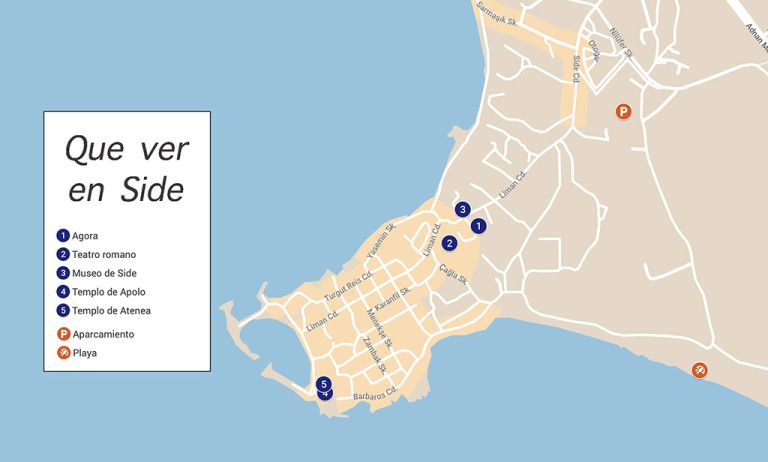 Qué ver en Side en una mañana
