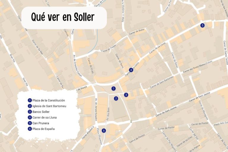 Qué ver en Soller en medio día