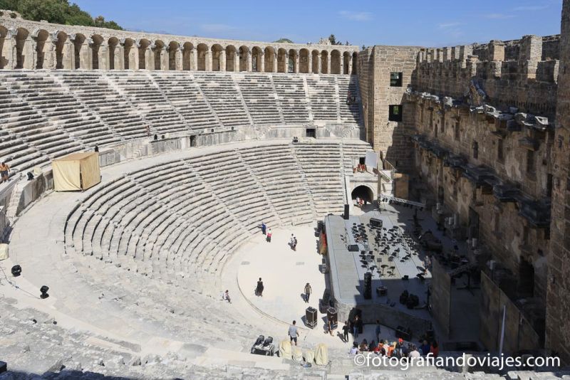 Teatro romano de Aspendos: el mejor conservado de Turquía