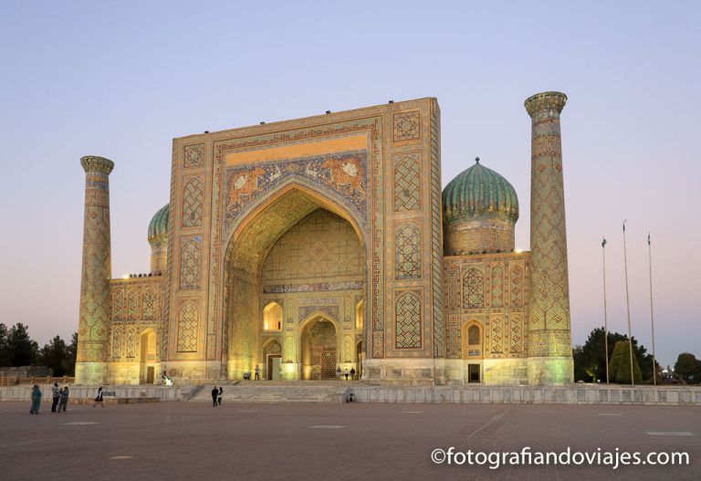 Que ver en Samarcanda en 2 días: recorrido con mapa