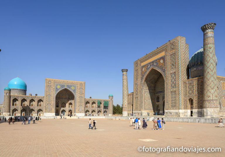 Que ver en Samarcanda en 2 días: recorrido con mapa