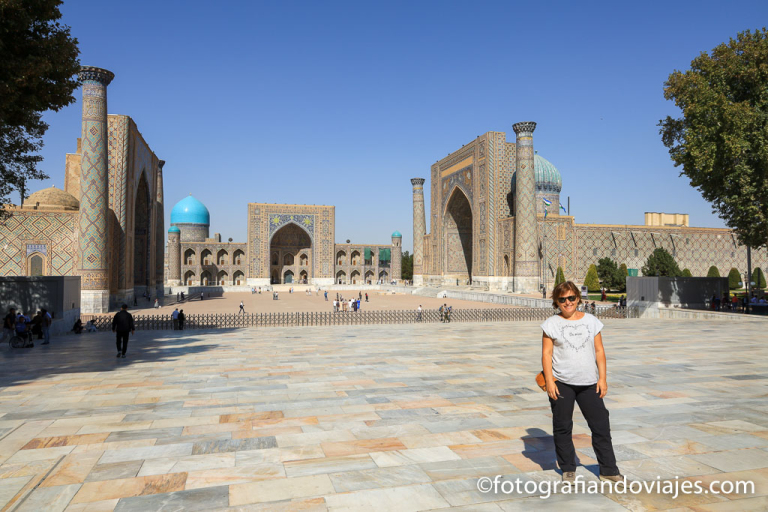 Que ver en Samarcanda en 2 días: recorrido con mapa