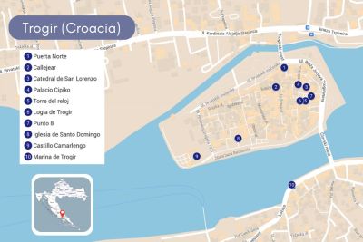 Qué ver en Trogir, la perla medieval de Croacia