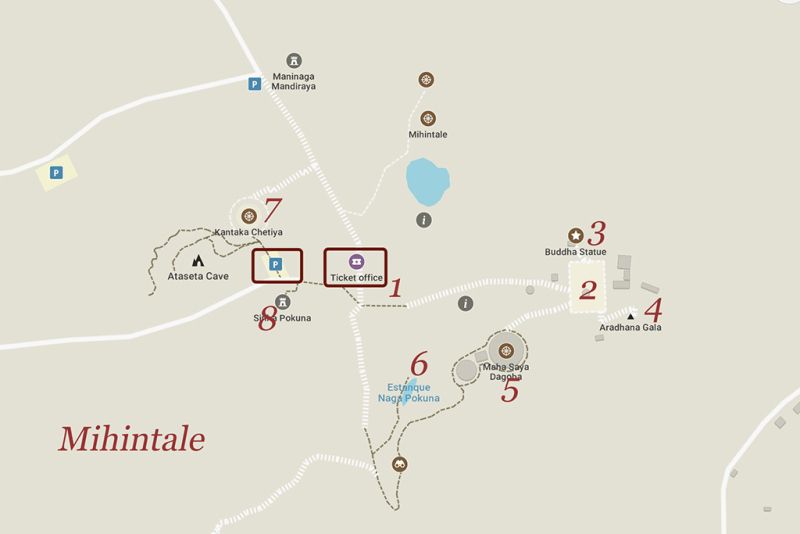 Qué ver en Mihintale, el origen del budismo en Sri Lanka