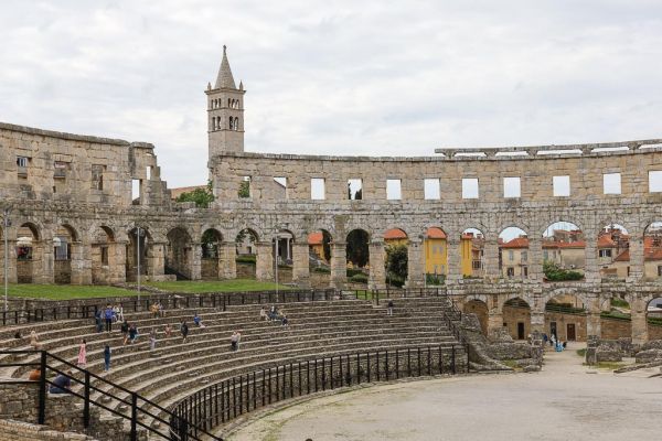 Qué ver Pula en una mañana, recorrido con mapa