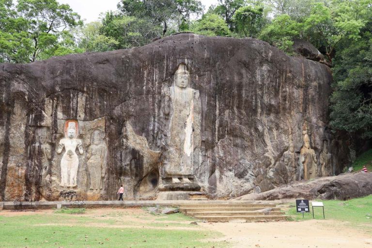 Buduruwagala la estatua de Buda más alta de Sri Lanka