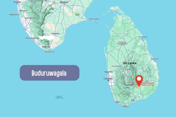 Buduruwagala la estatua de Buda más alta de Sri Lanka