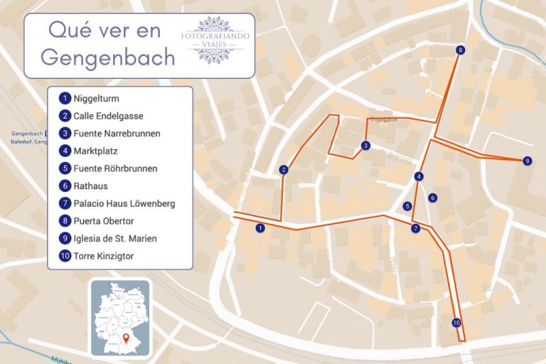 Gengenbach: qué ver y ruta a pie por este pueblo de la Selva Negra