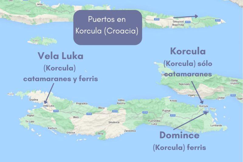 Cómo llegar a Korcula y qué ver en 1 día