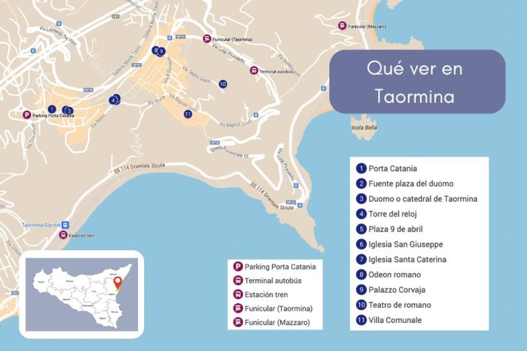 Qué ver en Taormina en un día y cómo visitar la ciudad