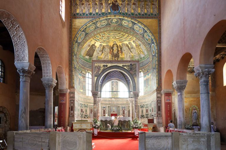 Qué ver en Porec, la basilica eufrasiana