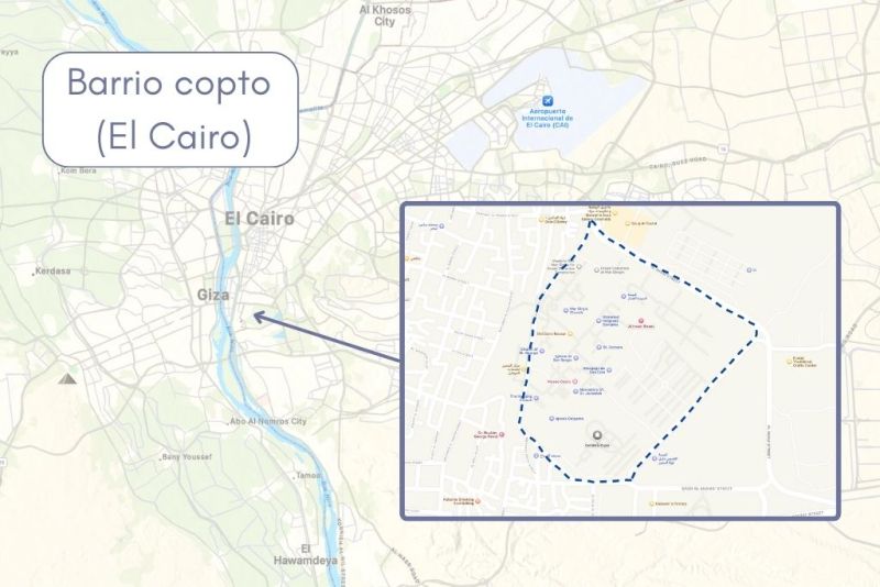 Recorrido por el barrio copto de El Cairo, qué ver en 2 horas